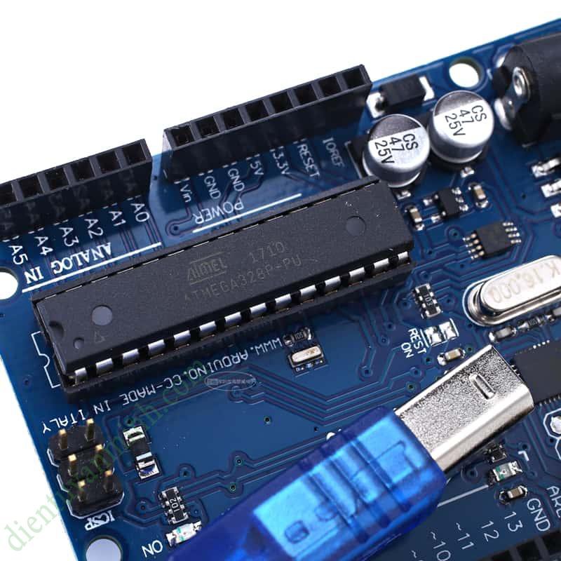 Bo mạch lập trình điều khiển Arduino Uno R3 | Shopee Việt Nam