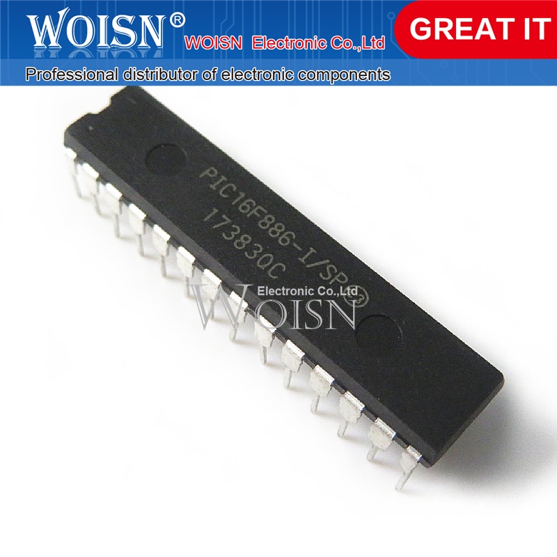 1 Linh Kiện Điện Tử pic16f886-i / sp pic16f886isp pic16f886 16f886-i / sp dip-28 | Shopee Việt Nam