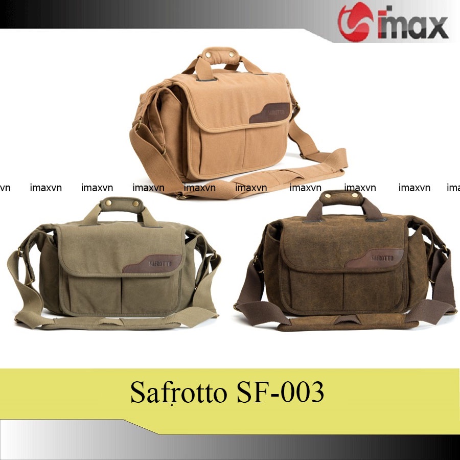 Túi máy ảnh Safrotto SF003, 3 màu (Giao ngẫu nhiên) | Shopee Việt Nam