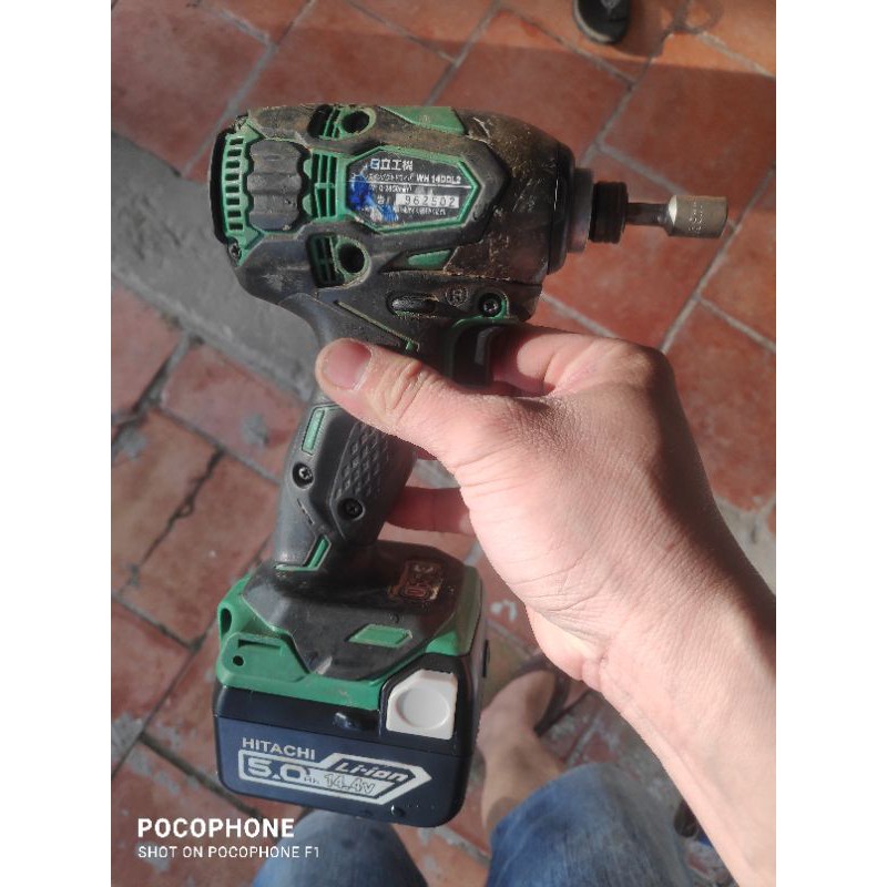 máy bắn vít hitachi wh 14 ddl2 siêu phẩm 3 búa bãi nhật | Shopee Việt Nam