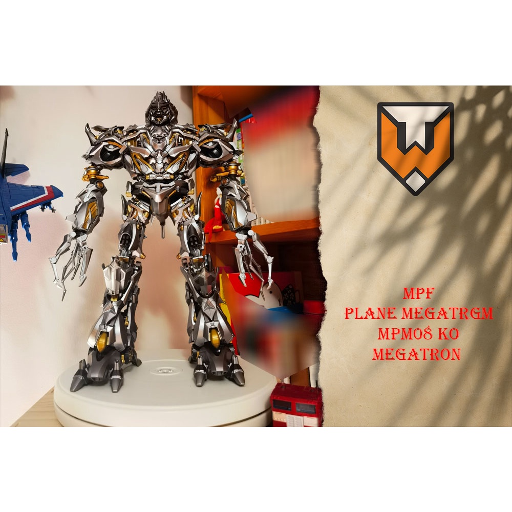 Mô hình Transformers MPF PLANE MEGATRGM MPM08 KO MEGATRON | Shopee Việt Nam