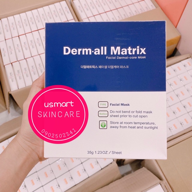 Mặt nạ ma thuật Derm-all Matrix 35g (miếng lẻ) | Shopee Việt Nam