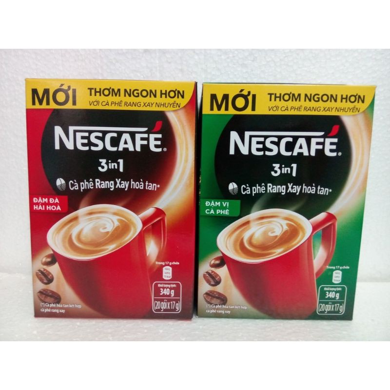 Hộp nescafe 20 gói | Shopee Việt Nam
