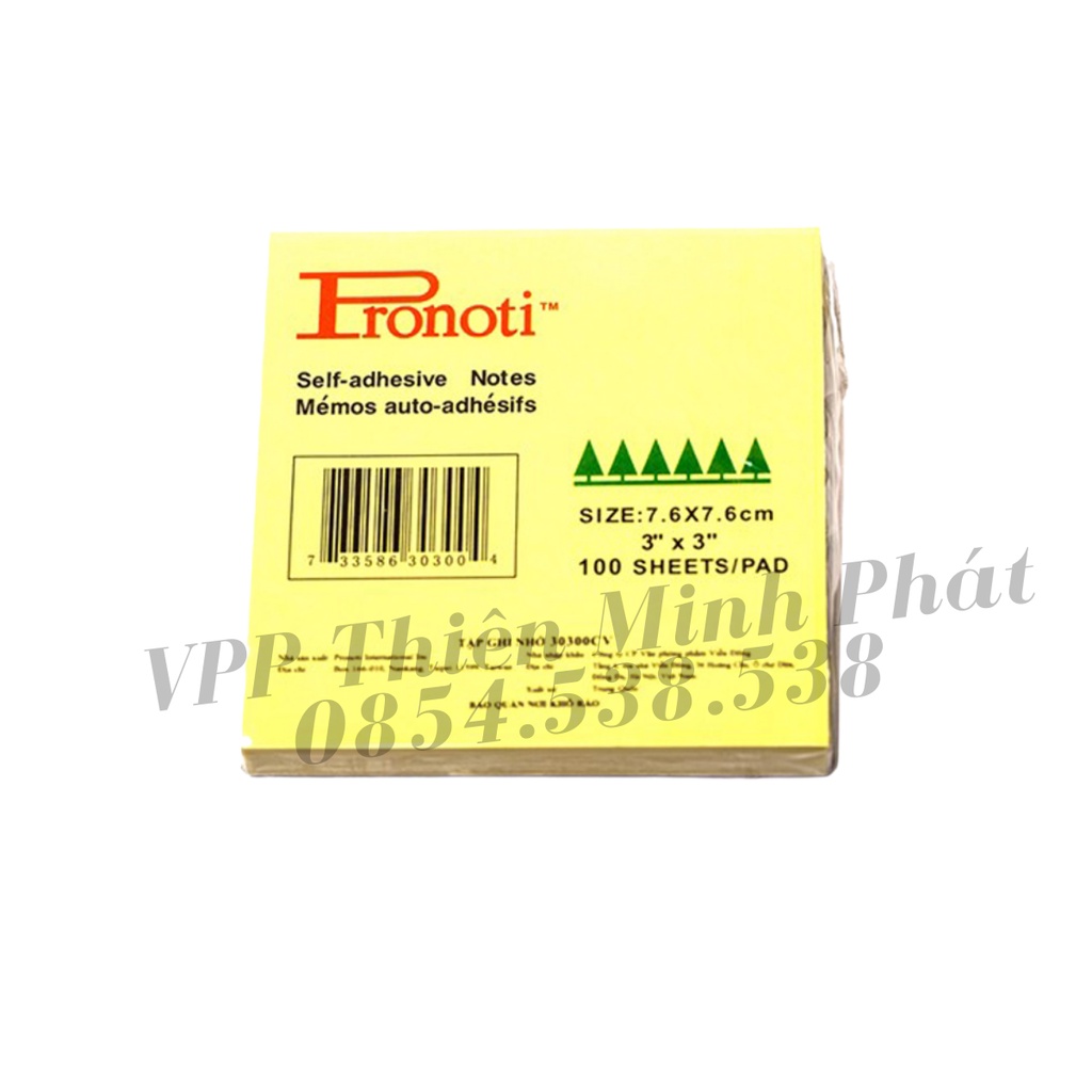 Giấy Note Vàng 3X2, 3X3, 3X4, 3X5 Pronoti Nhiều Kích Thước | Shopee ...