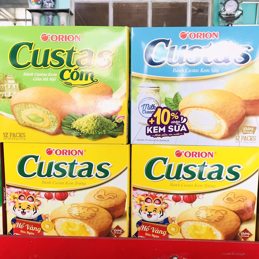 Bánh Trứng Custas Hộp 282g | Shopee Việt Nam