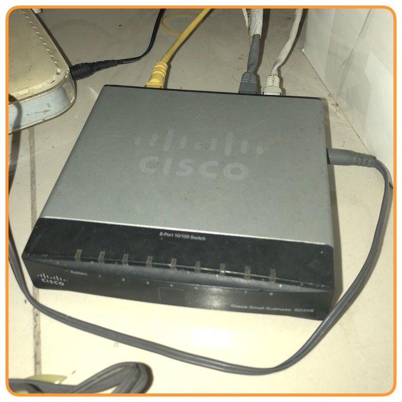 Switch Cisco 8 port vỏ kim loại SD208 | Shopee Việt Nam