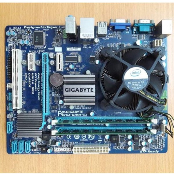 Combo Bo mạch chủ Main G41, Ram, Chip, Quạt xài tốt mọi chức năng chiến ...