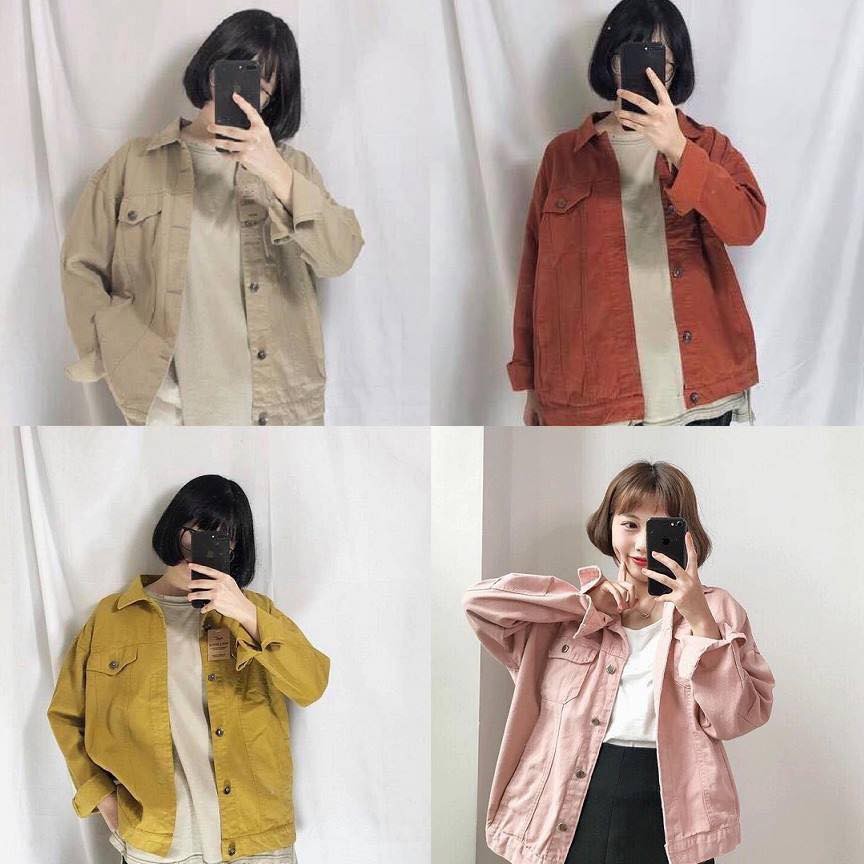 JEAN JACKET UNISEX | Shopee Việt Nam