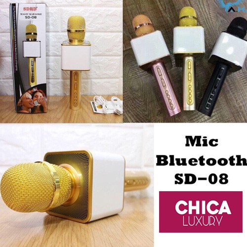 Micro Karaoke Bluetooth SD 08 | Shopee Việt Nam