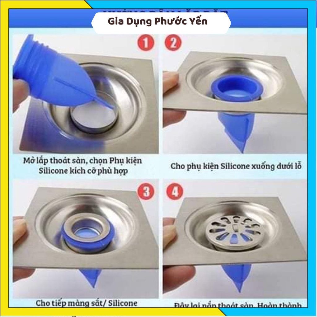 Ống chặn mùi hôi cống silicon | Shopee Việt Nam