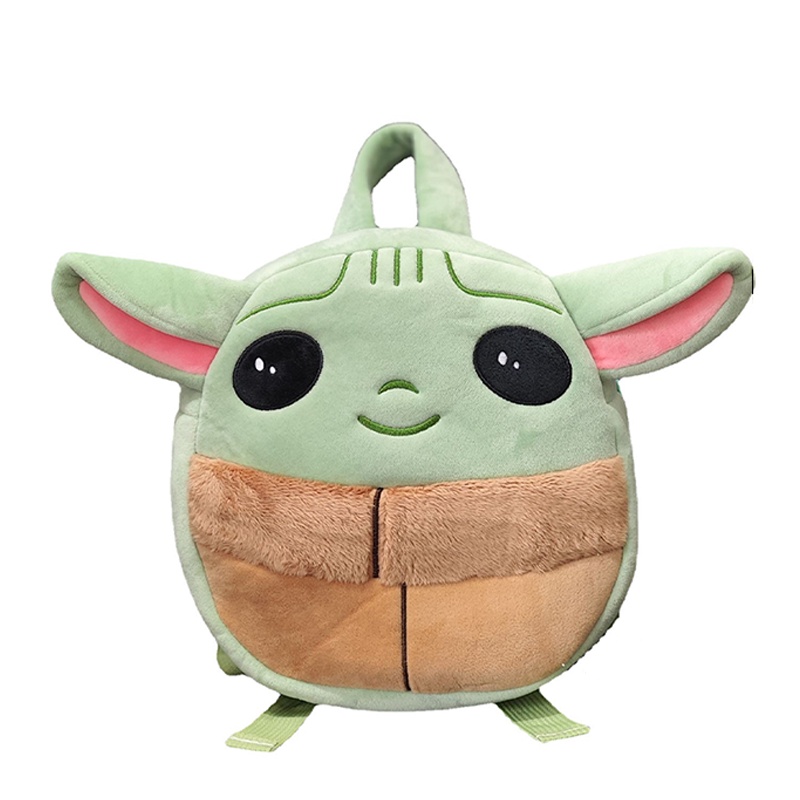 8.6in Disney Baby Yoda Plush Backpack Star Wars Anime Figures Doll ...