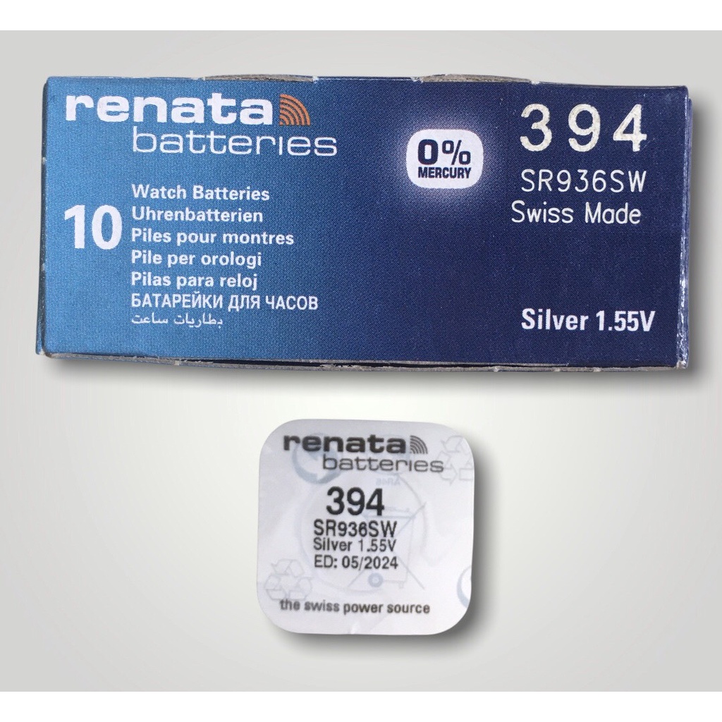 Hộp 1 viên pin Renata SR936SW 936 394 Thụy Sĩ | Shopee Việt Nam