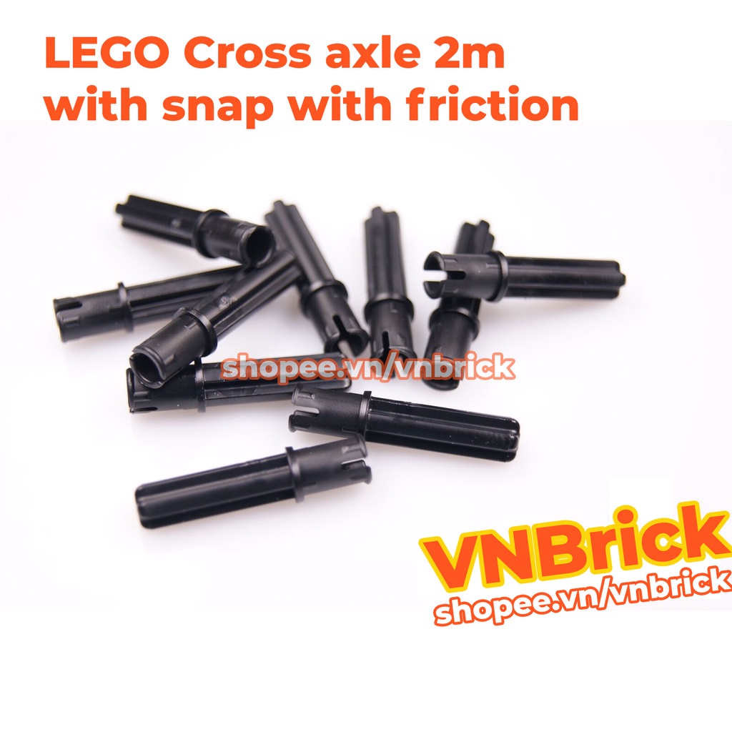 [10 Cái] Phụ Kiện LEGO Technic Chốt, Đinh Ghim 3L Với Trục 2 Màu Đen ...