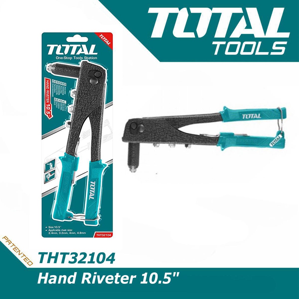 Kìm rút đinh tán chuyên dụng TOTAL THT32104 10,5 inch; kềm rút rive trợ ...