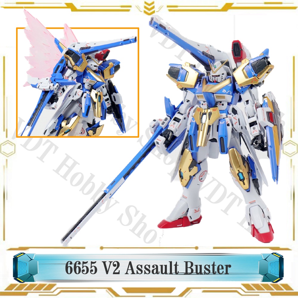 Mô hình gunpla MG 6655 Victory Two V2 Gundam Assault Buster + Effect ...