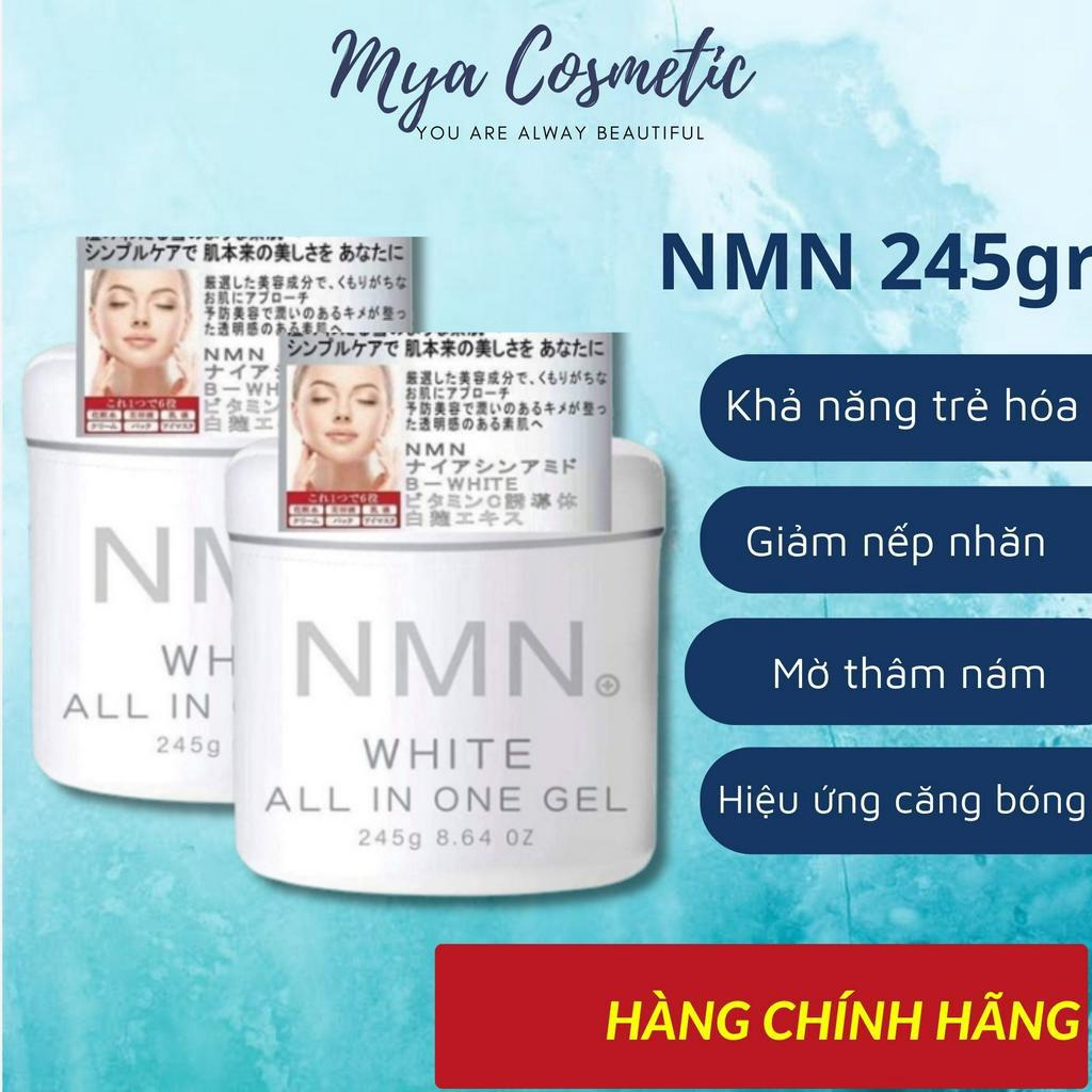 Kem dưỡng trắng NMN White All in one Nhật giúp giảm sự hình thành nếp nhăn phục hồi da tổn ...