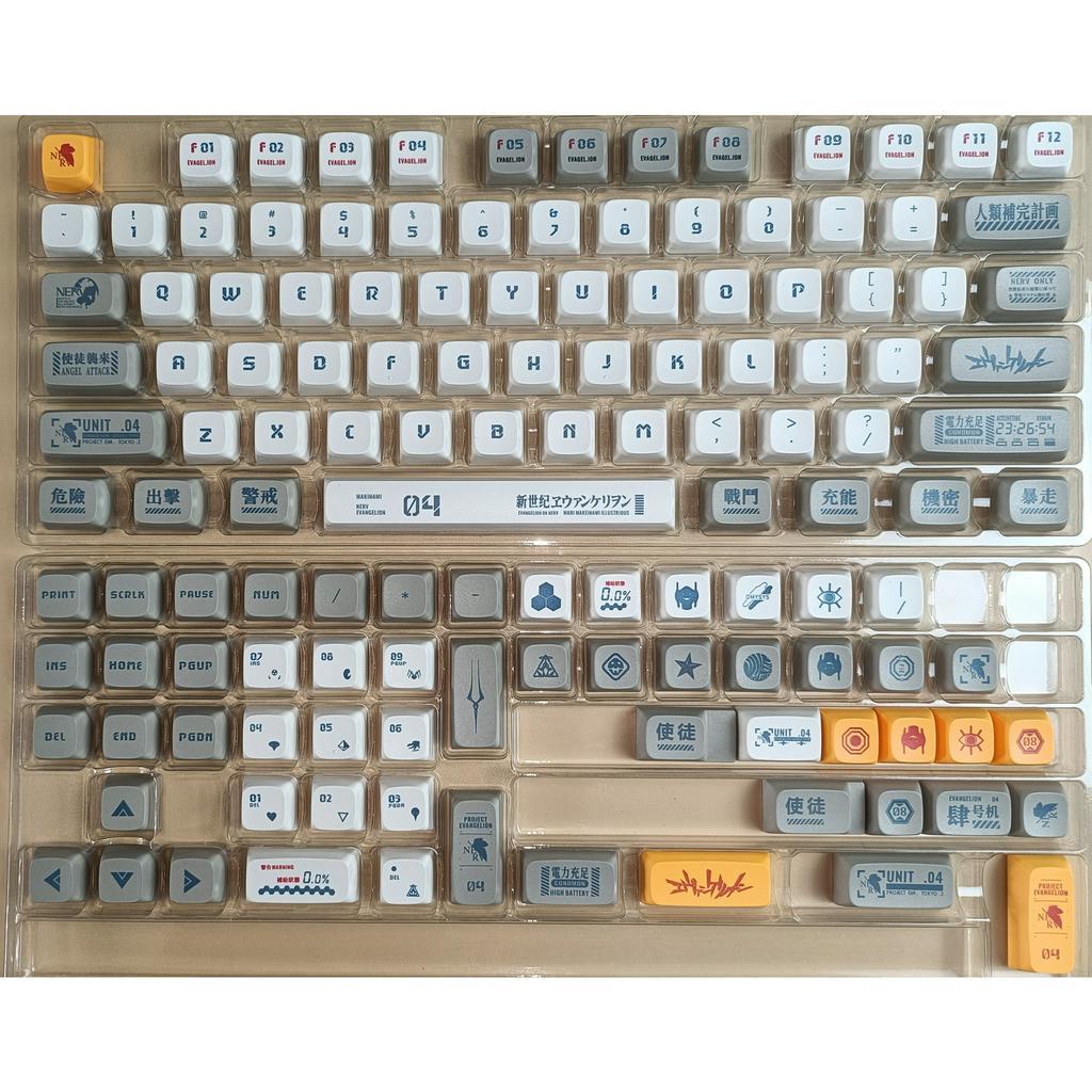 Bộ Keycap EVA 00| 02 | 04| 08 Keycap Evangelion Asuka profile - pbt ...