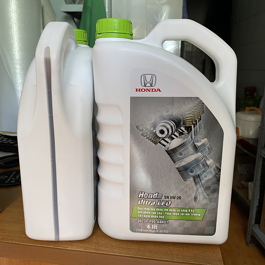 Nhớt động cơ Honda Ô tô chính hãng: Dầu động cơ Honda Ultra Leo SN 0W20 ...