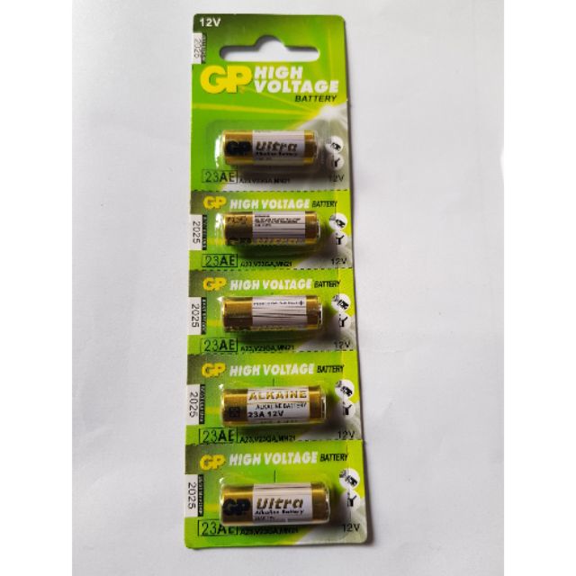 5 Pin A23 12v GP 💖𝑭𝑹𝑬𝑬𝑺𝑯𝑰𝑷💖 pin chuông | Shopee Việt Nam