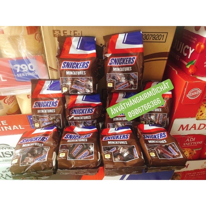 [DATE ĐẸP 05/2025]Socola Snickers Miniatures Đức Gói 150g - 220gram ...