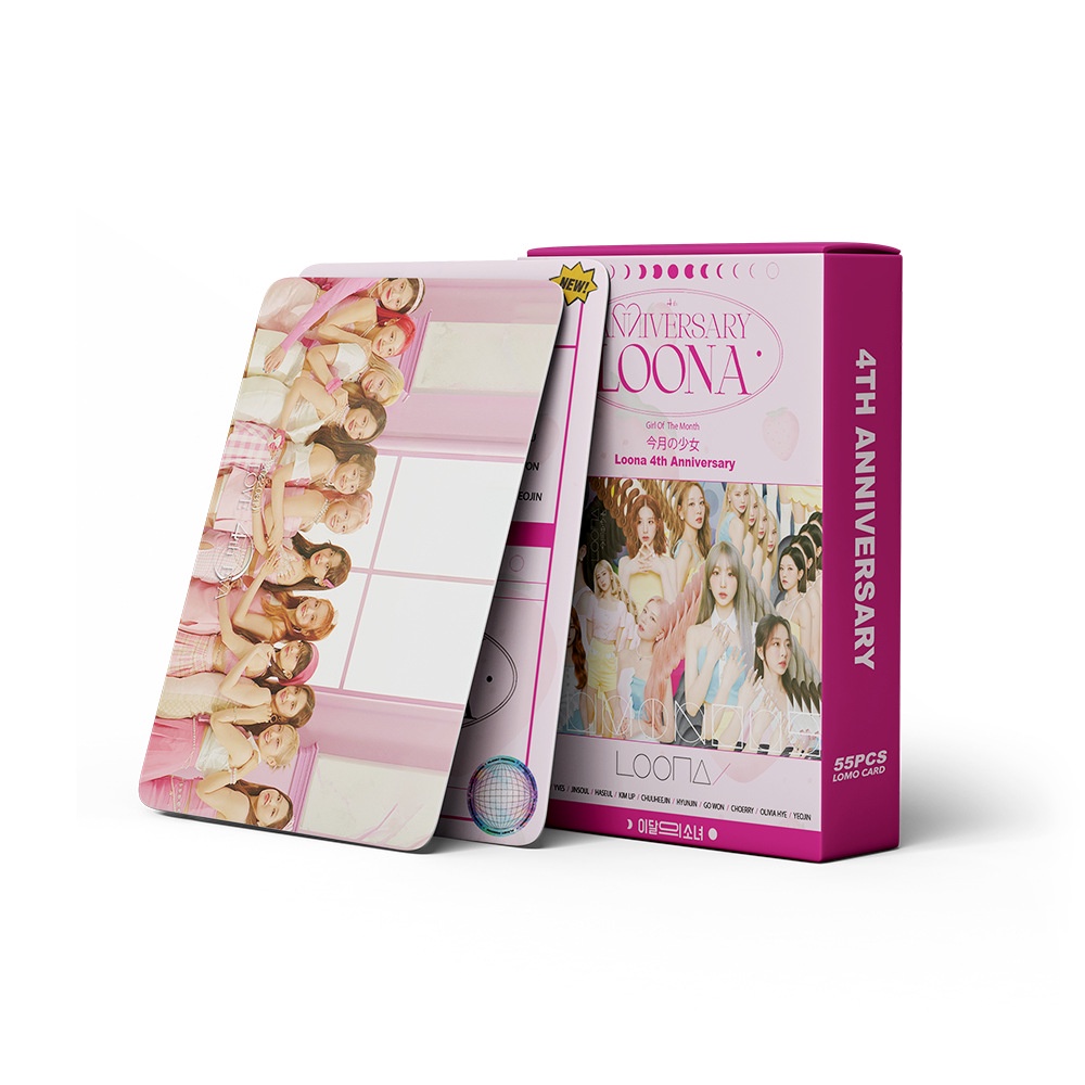 Kpop LOONA 4th Anniversary Album Forever1 Photocard Girls' Generation Lomo Card | Shopee Việt Nam
