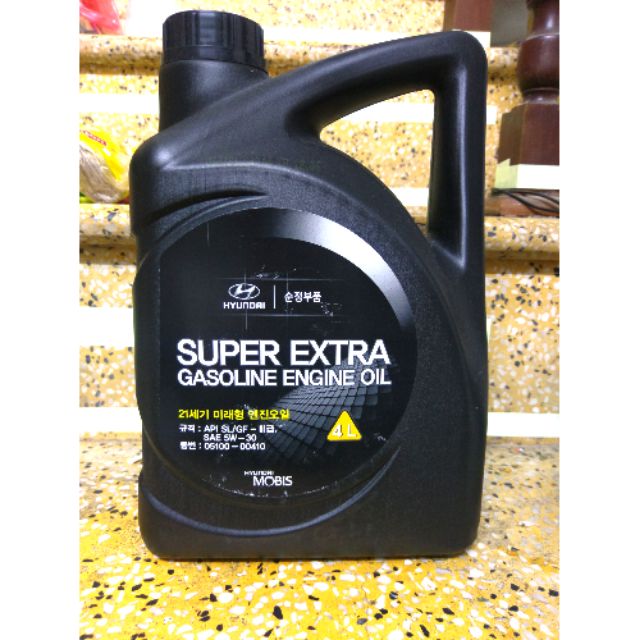 Dầu ô tô Mobis Super Extra 5w30 (Đặc chế Huyndai Kia, nhớt động cơ oto ...