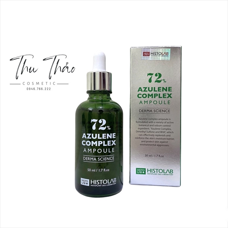Tinh Chất Kiểm Soát Mụn 72% AZULENE COMPLEX AMPOULE HISTOLAB | Shopee ...