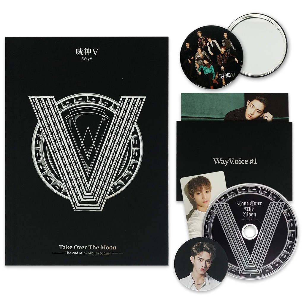 Album Ca Nhạc Wayv 2nd Mini Album Sequel Take Over The Moon | Shopee ...