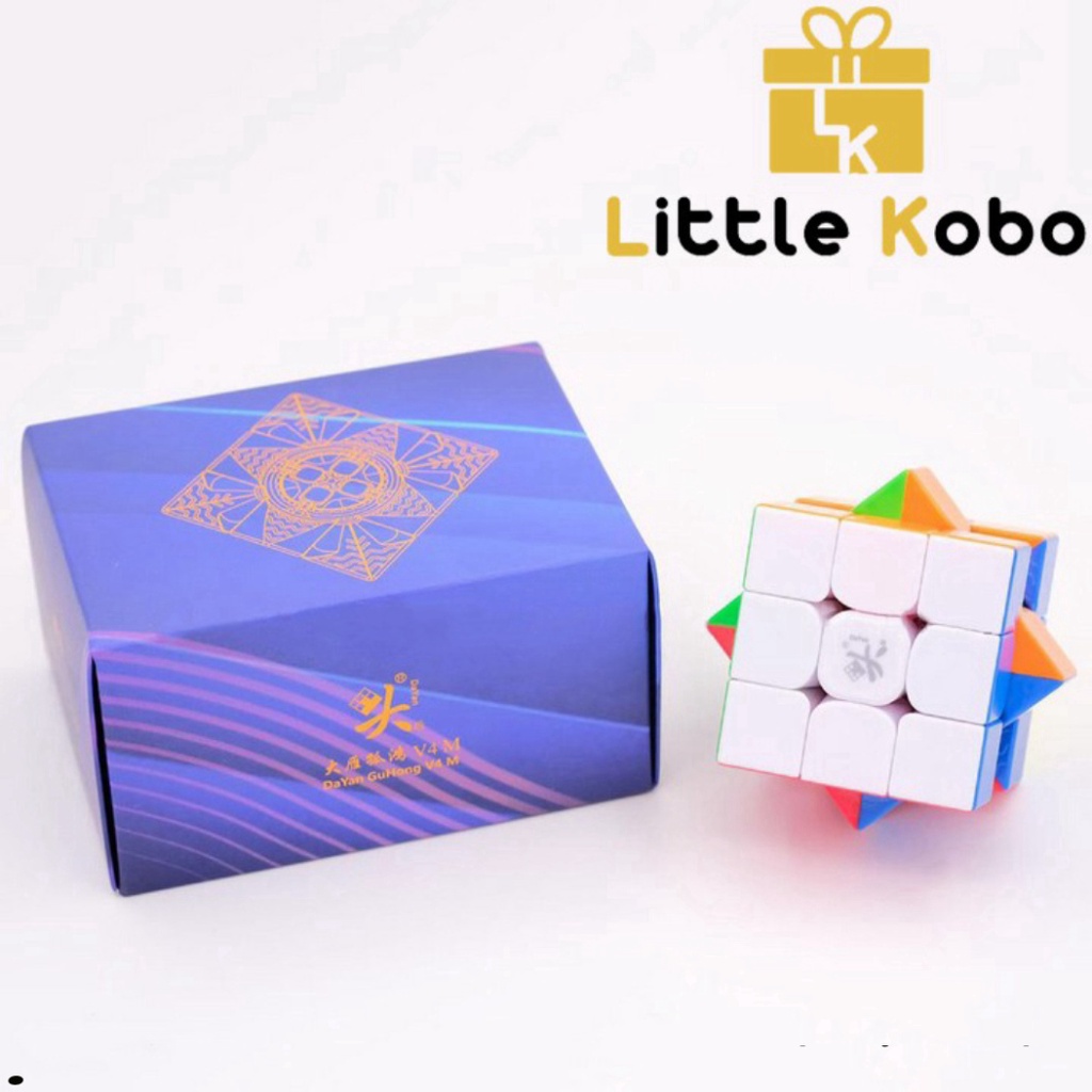 Rubik DaYan GuHong V4 M Rubic 3x3 Nam Châm Stickerless Không Viền 3 ...
