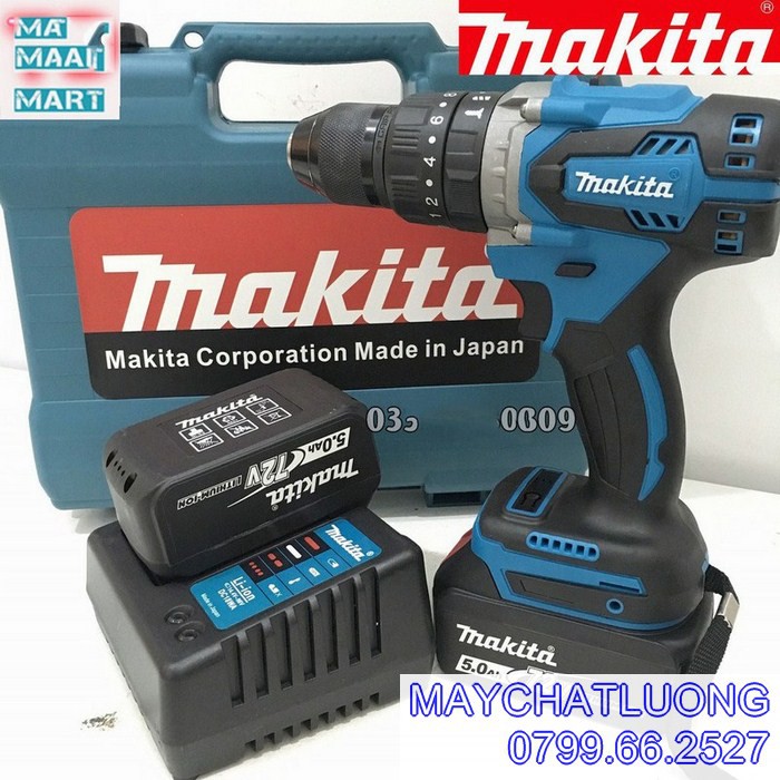 MÁY KHOAN PIN MAKITA 72V - 3 CHỨC NĂNG | Shopee Việt Nam