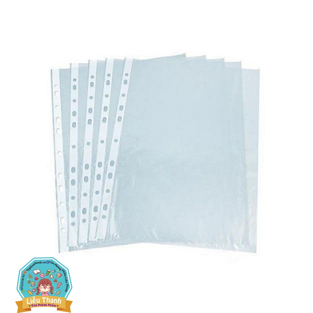 Bìa lỗ A4 320gr, 400gr tem xanh TQ-303 (100cái) | Shopee Việt Nam