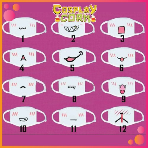 Khẩu trang mochi - mask cosplay, anime wibu tiện lợi đeo ở mọi nơi ...
