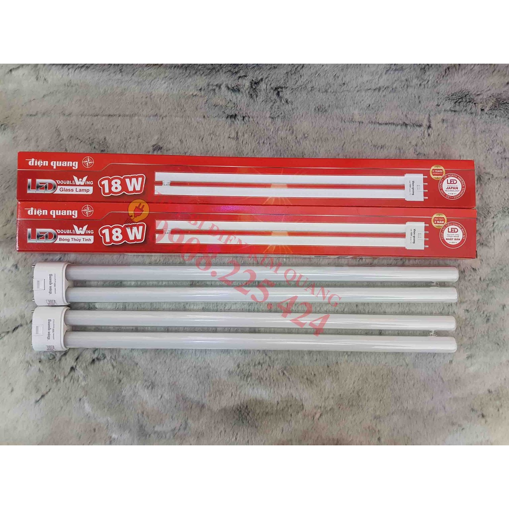Bóng đèn DOUBLEWING Điện Quang LED 18W (Bóng thủy tinh) - BẢO HÀNH 12 THÁNG | Shopee Việt Nam