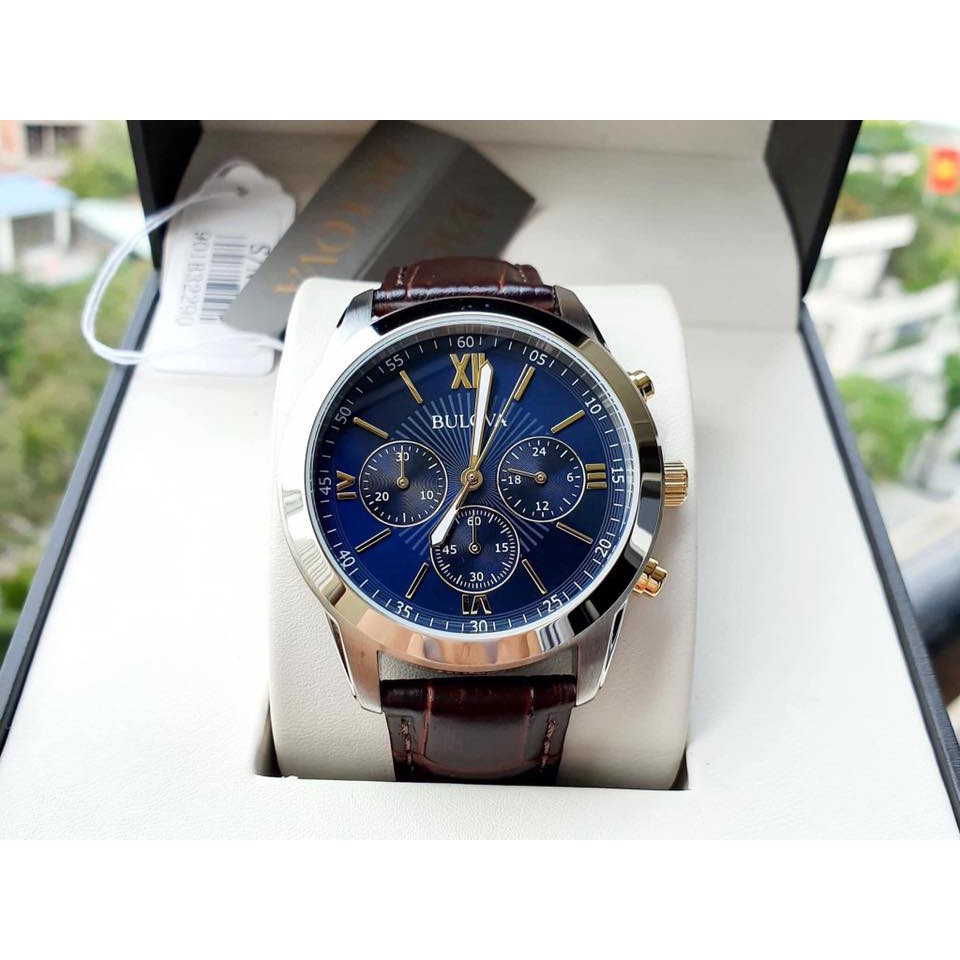 Đồng hồ nam BuIova 98A151 Chronograph mạnh mẽ | Shopee Việt Nam