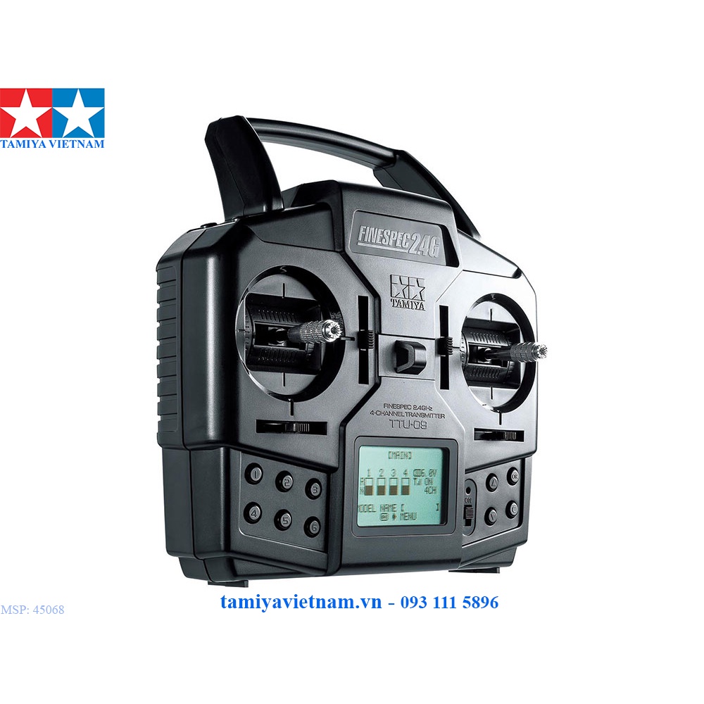 [TAMIYA] 45068 Điều khiển từ xa 4 kênh FINESPEC 2.4GHz 4-CHANNEL RADIO ...