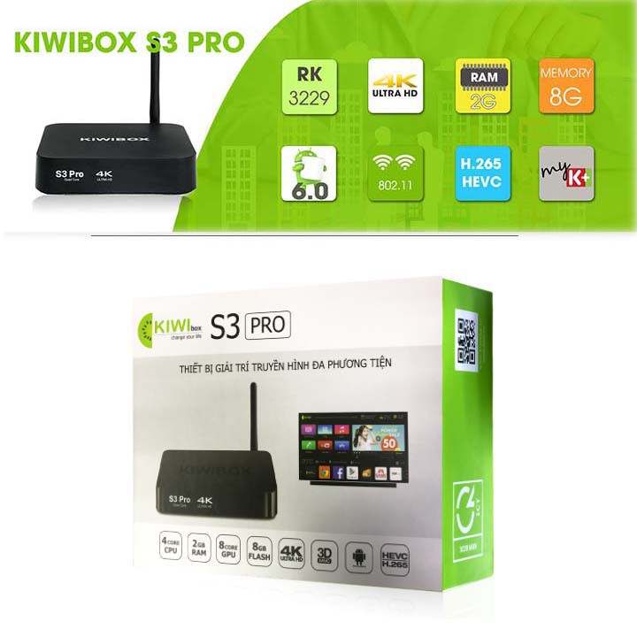 Kiwibox S3 Pro RAM 2G ( FULL BOX) | Shopee Việt Nam
