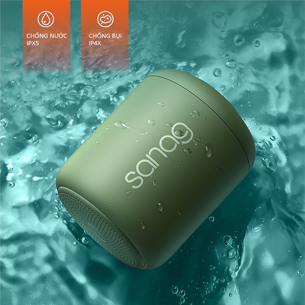 Loa Bluetooth Sanag X6 Plus Bản Mở Rộng, chống nước IPX5. Hỗ Trợ Kết Nối Bluetooth 5.0, Thẻ Nhớ ...