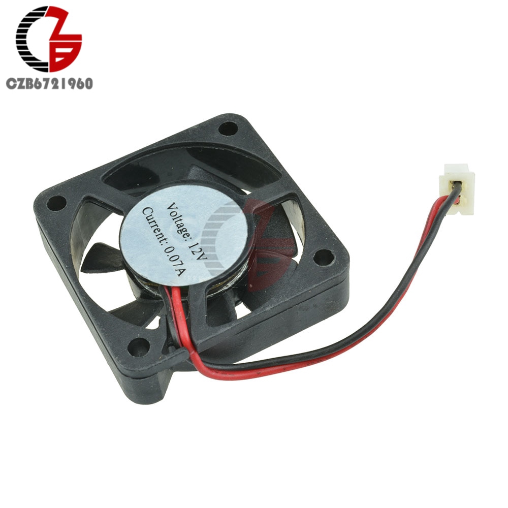 Cooler Fan DC 12V 2Pin 40x40x10mm for Arduino Raspberry Pi 3D printer ...