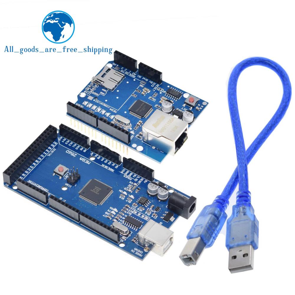 Bảng Mạch Mở Rộng Mạng uno ethernet w5100 Cho arduino mega 2560 r3 ...