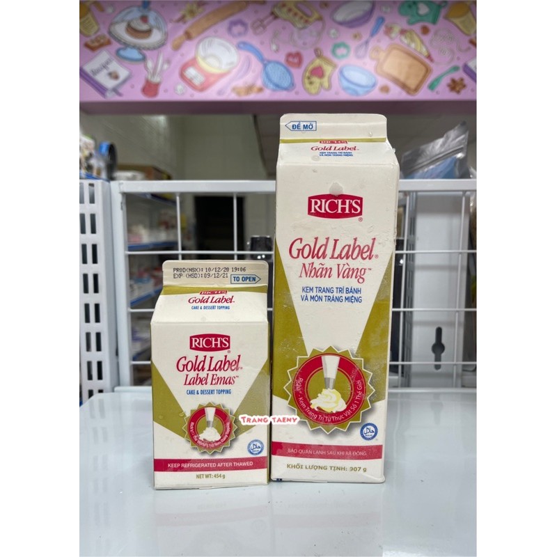 Kem topping Gold Label Rich’s | Shopee Việt Nam
