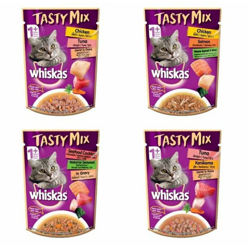 Pate Whiskas Tasty Mix Đặc Biệt Gói 70g - Pate Cho Mèo Cao Cấp | Shopee ...