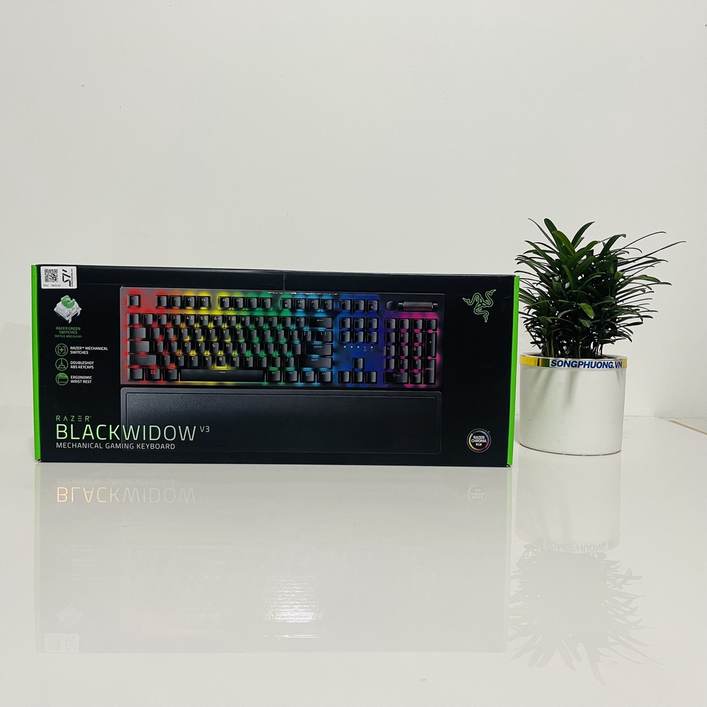 Bàn phím cơ Razer Blackwidow V3 Tenkeyless Yellow Switch (RZ03-03491800 ...