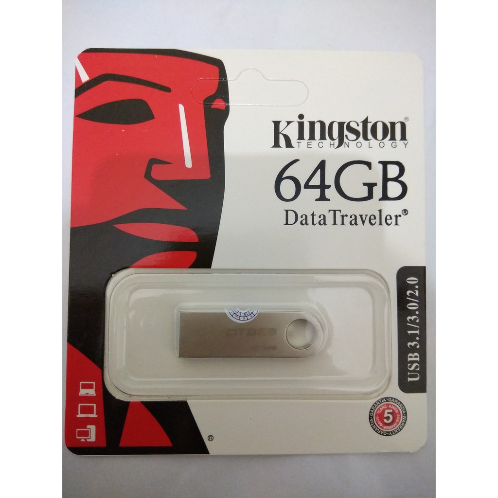 USB 2.0 DTSE9 64GB - Vỏ sắt chống nước - Đủ dung lượng - Bảo hành 1 năm ...