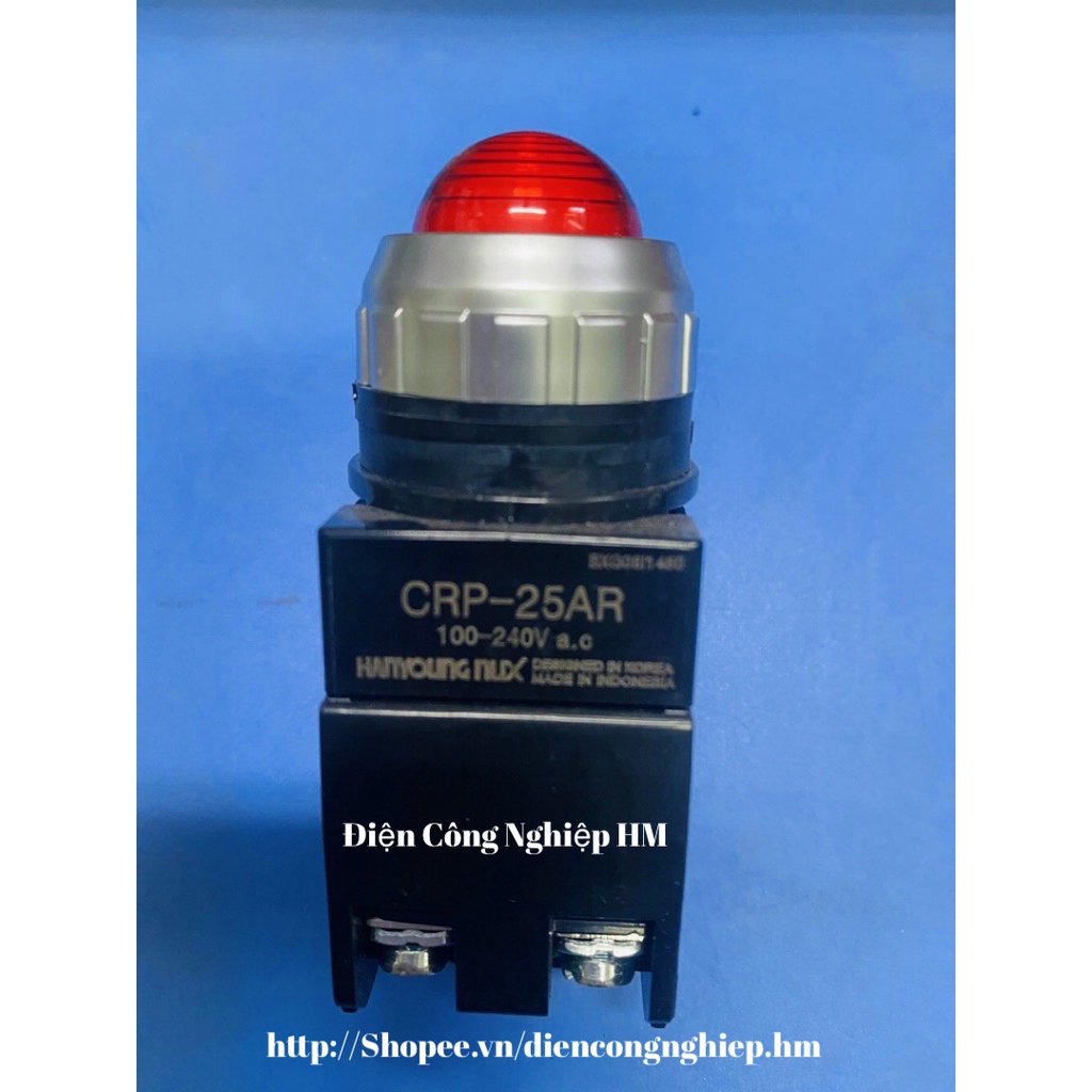 Đèn Báo Phi 25 Xanh, Đỏ, Vàng Hanyoung - Hàng Chính Hãng, Đèn Báo Pha Hanyoung CRP-25AR, CRP ...