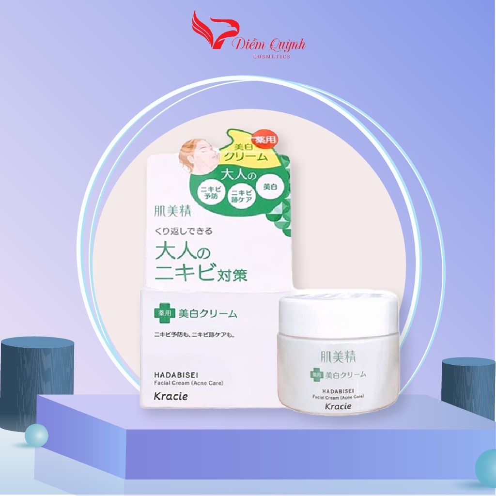 Kem dưỡng da mụn Kracie Hadabisei Facial Cream Nhật Bản 50g | Shopee Việt Nam