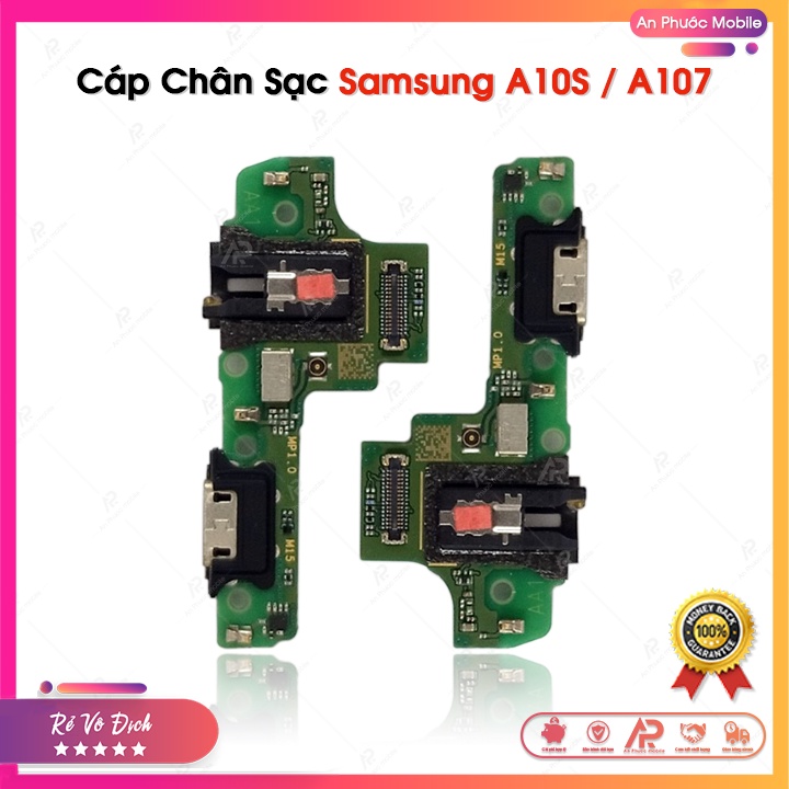 Cáp Chân Sạc Samsung A10S / A107 (M15 & M16) - Cụm Bo Mạch Sạc (đuôi ...