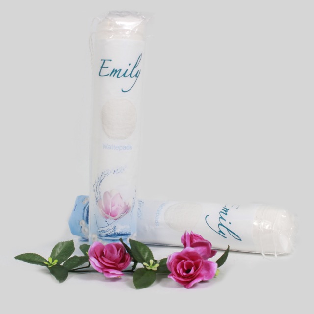 BÔNG TẨY TRANG Emily nhập khẩu Đức gói 120 miếng | Shopee Việt Nam