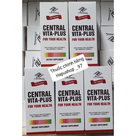 viên uống bổ sung vitamin tổng hợp Central Vita-plus của Mỹ - sản phẩm ...