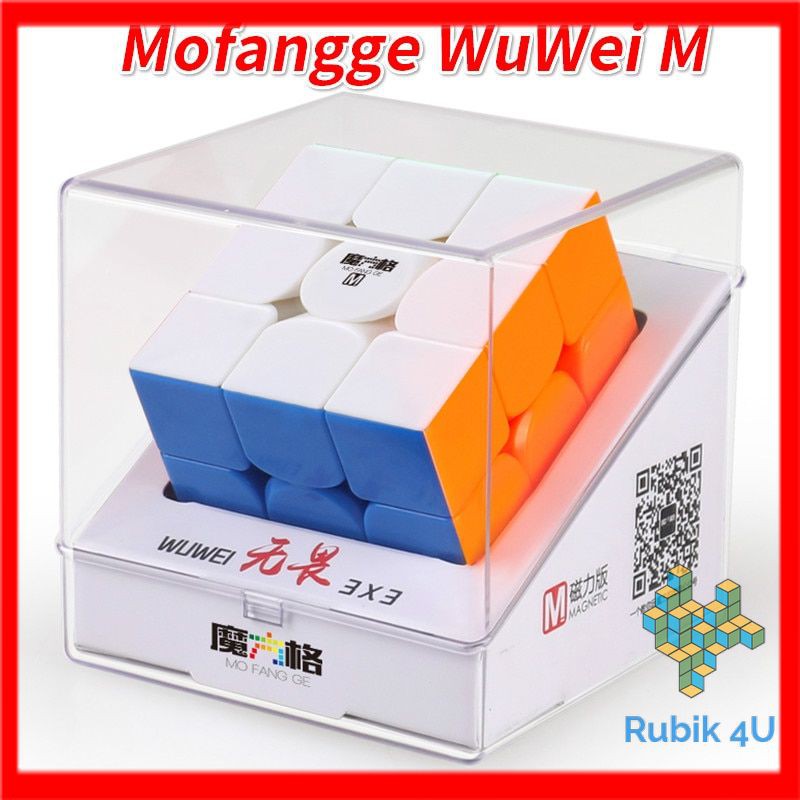 Rubik 3x3x3 QiYi WuWei M - Nam châm mod bởi hãng | Shopee Việt Nam