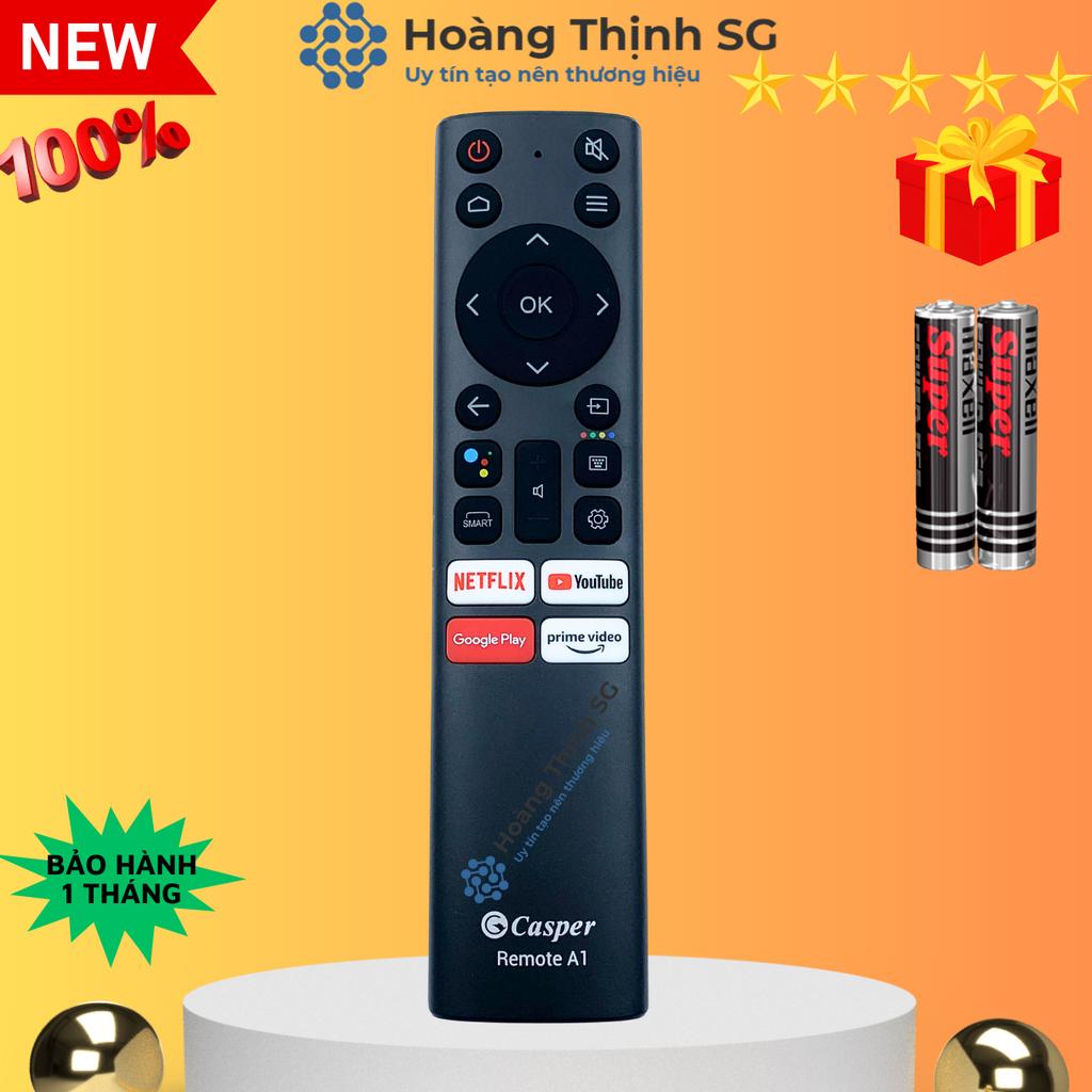 Remote điều khiển tivi Casper A1, Điều Khiển TV Casper Internet Có ...